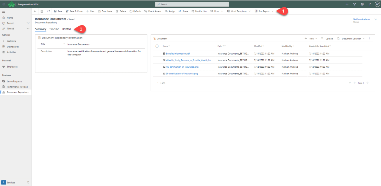 Document Repositories | EvergreenWorx