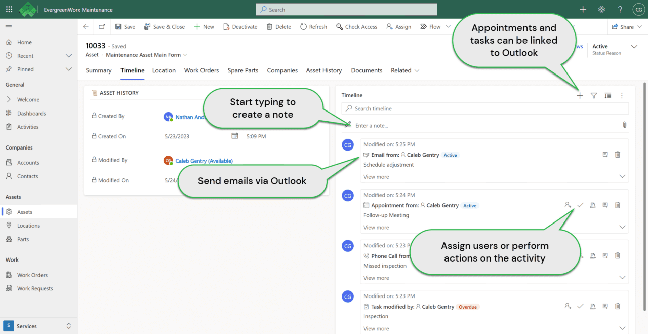General Features Test Drive Guide | EvergreenWorx